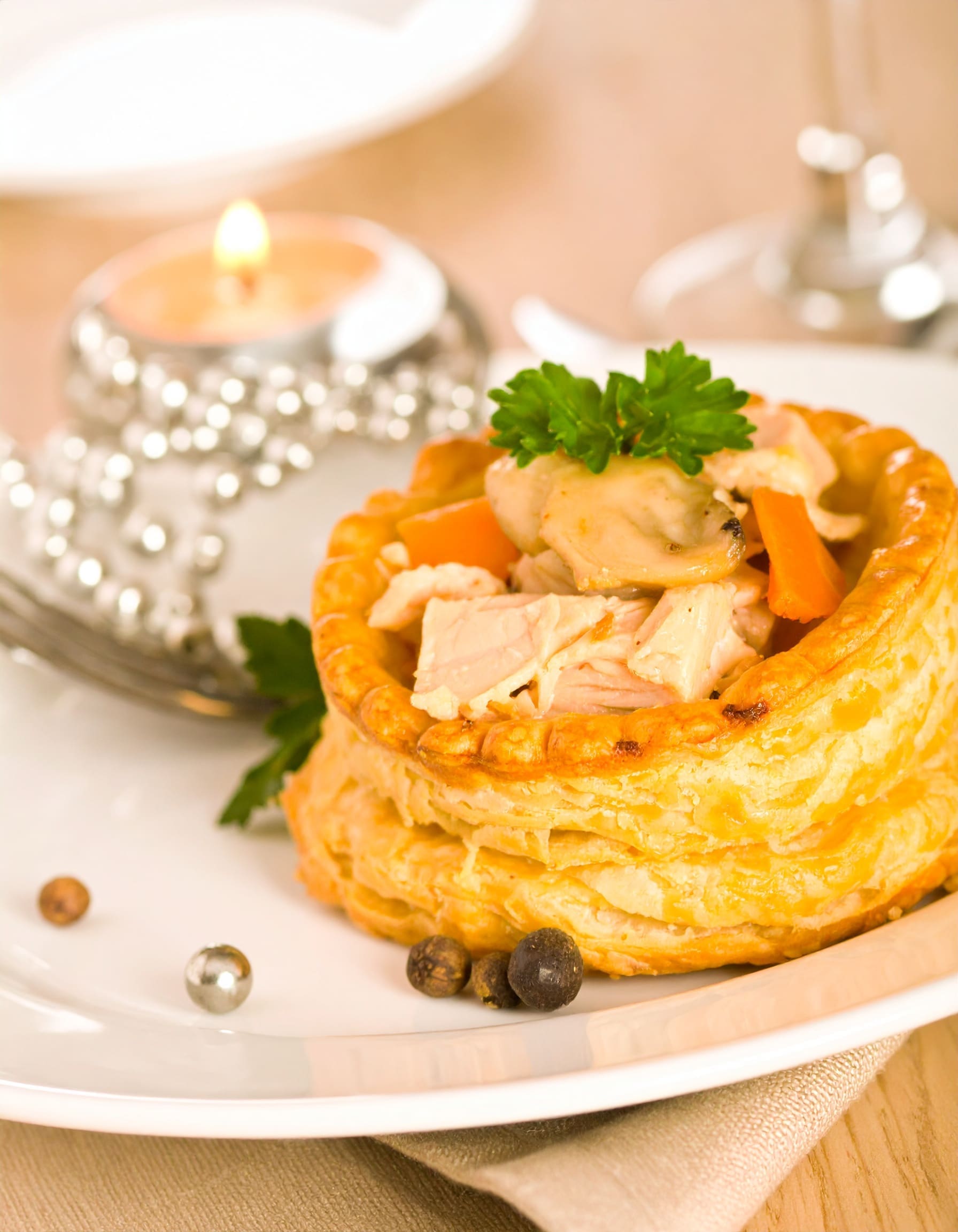 Vol-au-Vent au Poulet - MenuCochon